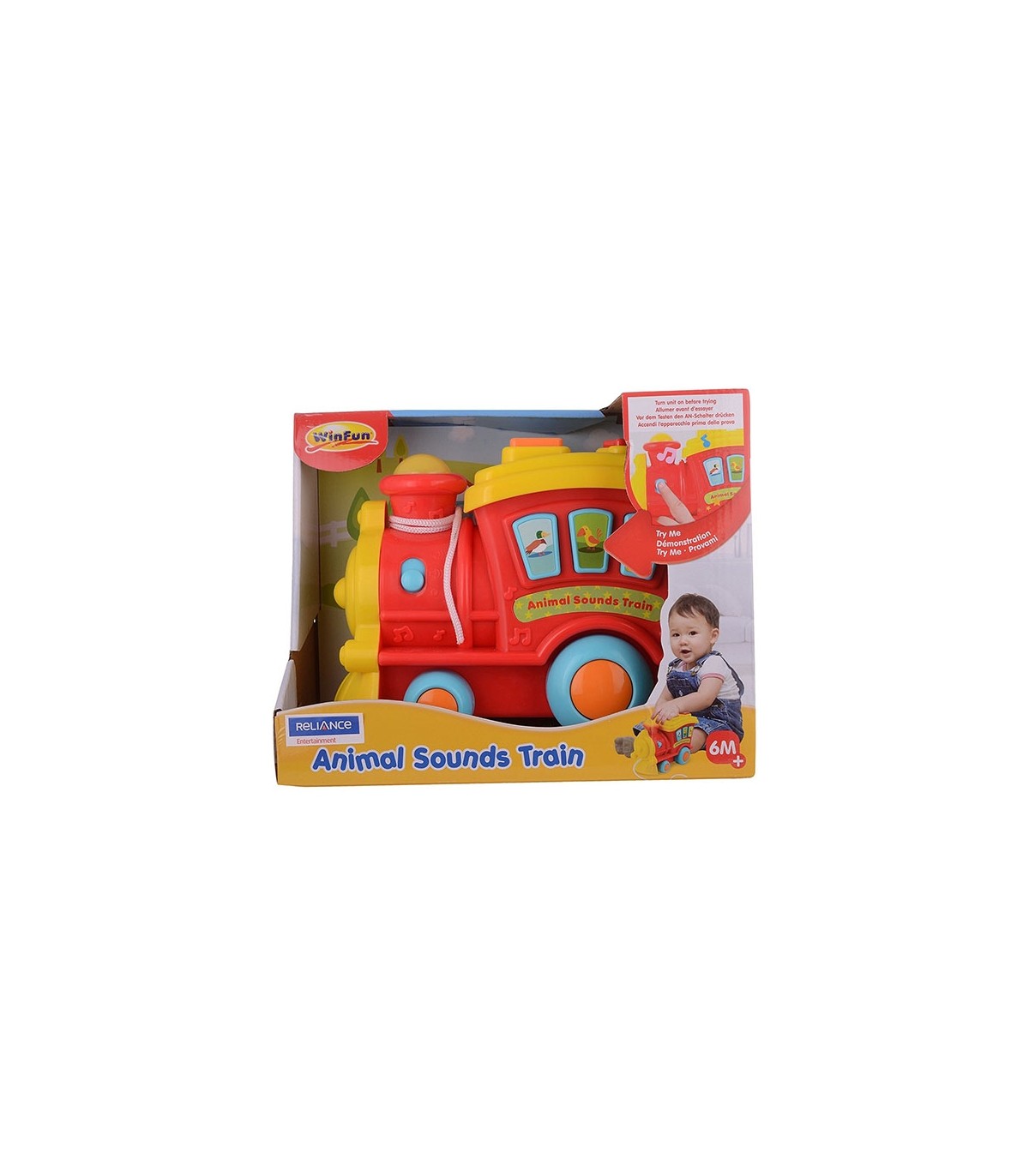 قطار کشیدنی وین فان Winfun Animal Sounds Train | کودکو