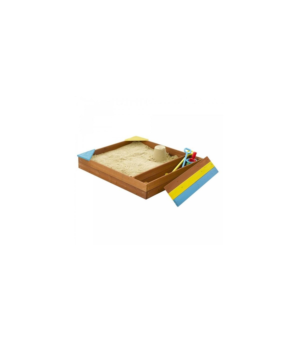 استخر ماسه رنگین کمان Rainbow sandbox | کودکو