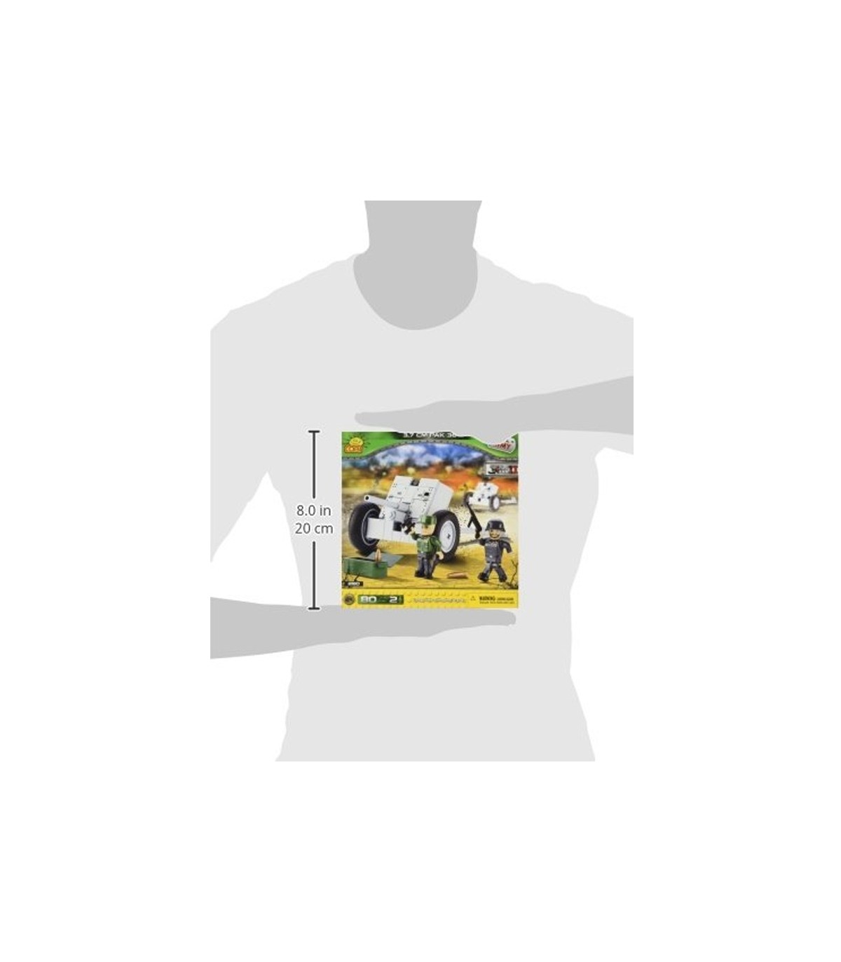 اسباب بازی ساختنی مدل ارتش کوچک- ضد هوایی Cobi Small Army 3,7 CM PA...