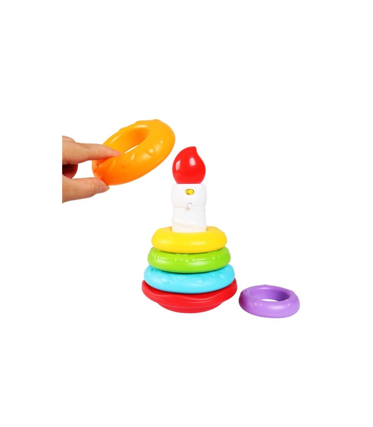 پازل حلقه ای وین فان Winfun Wobble Cake Stacker | کودکو