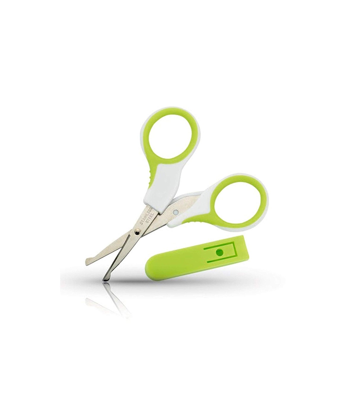 قیچی با درپوش کودک کیدزمی Kidsme Safety Soft Grip Scissors with Cov...