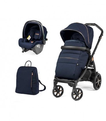 ست 3 تکه کالسکه پگ پرگو مدل Peg-Perego Book Blue Shine | مشخصات، قیمت